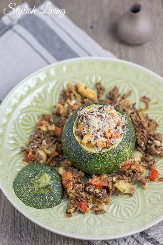 Rondini mit Hackfleisch und Schafskäse gefüllt - Stylish Living